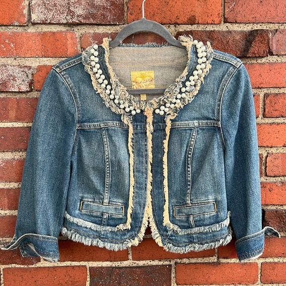 princess vera wang | Jackets & Coats | Princess Vera Wang Embellished ...